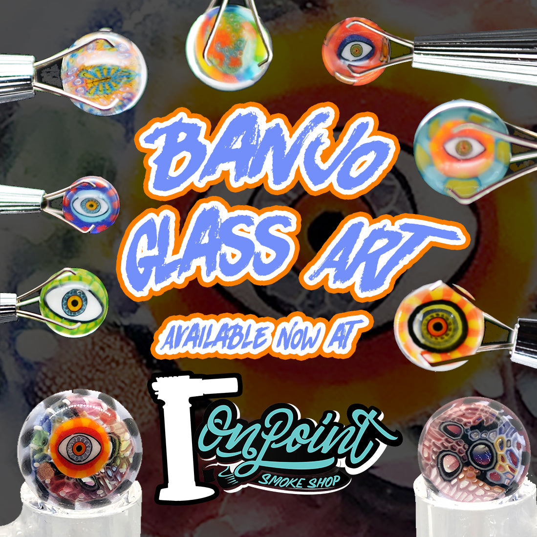 Banjo Glass Art Collection | OPS.com